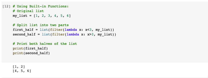  How To Split A List In Python Ramberk